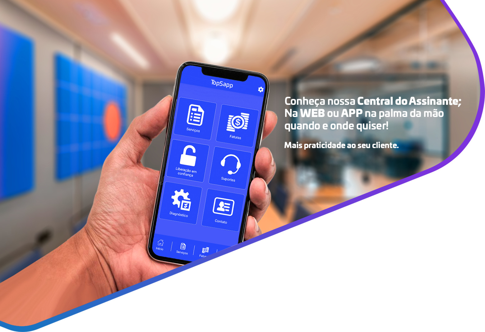Central do assinante TopSapp